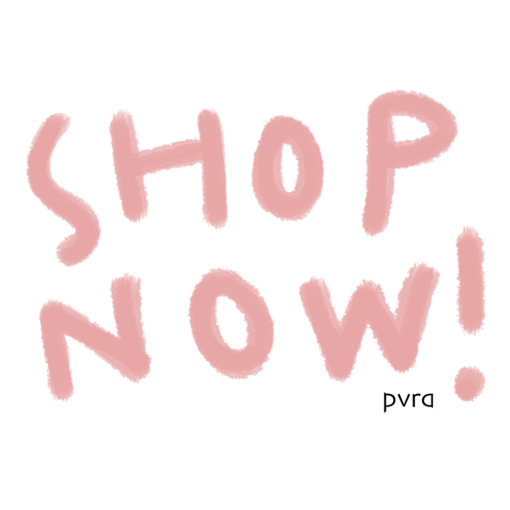 Shop Now Sticker by PVRA for iOS & Android | GIPHY