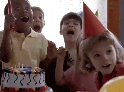 Birthday Cake Kid Gif