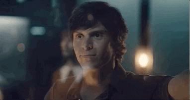Evan Peters Smiling Gif