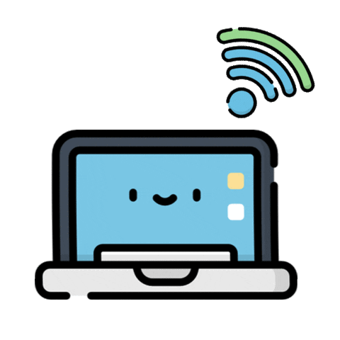 Pc Laptop Sticker by Halltec for iOS & Android | GIPHY