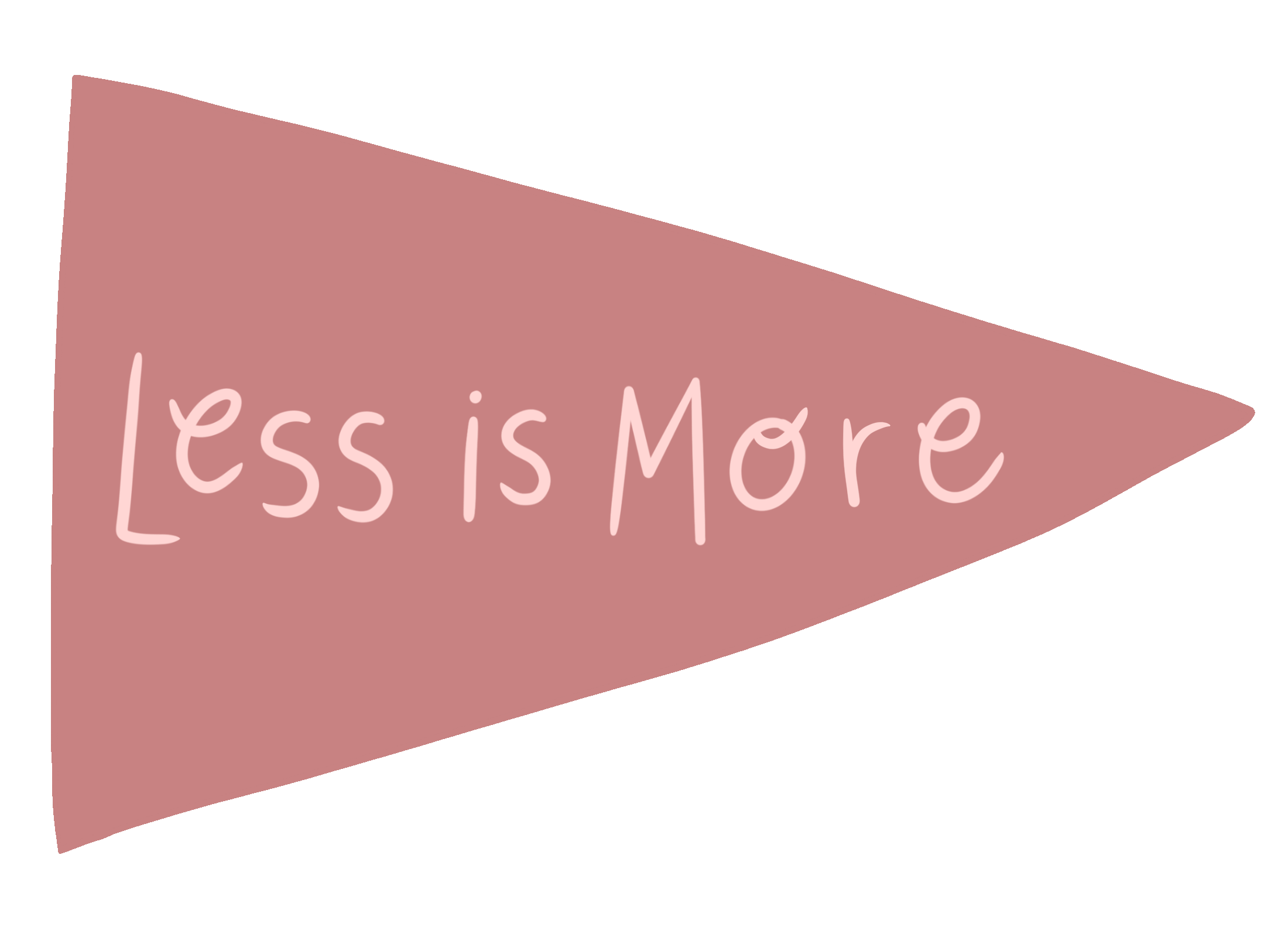 Less Is More Illustration Sticker by The Good Trade for iOS & Android ...