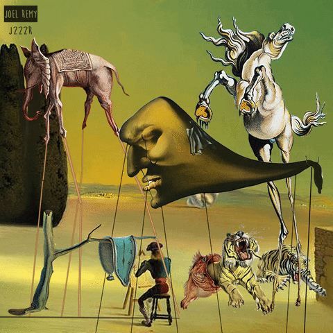 SALVADOR DALI by joelremygif | GIPHY