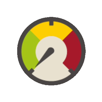 Speed Tachometer Sticker by PostFinance for iOS & Android | GIPHY