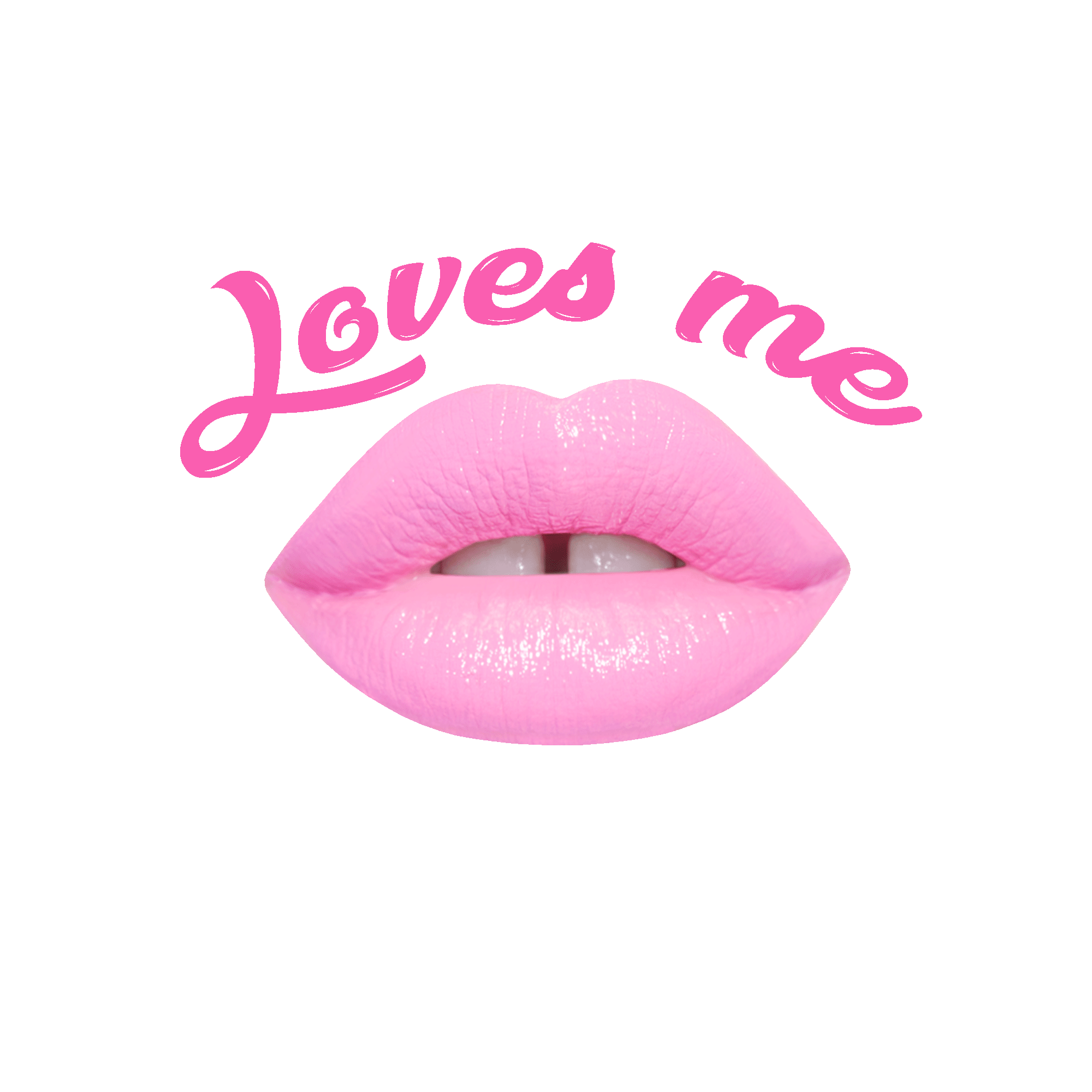 Lips Love Sticker by prettylittlething for iOS & Android | GIPHY