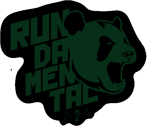 Neon Running Sticker by RUNDAMENTAL for iOS & Android | GIPHY