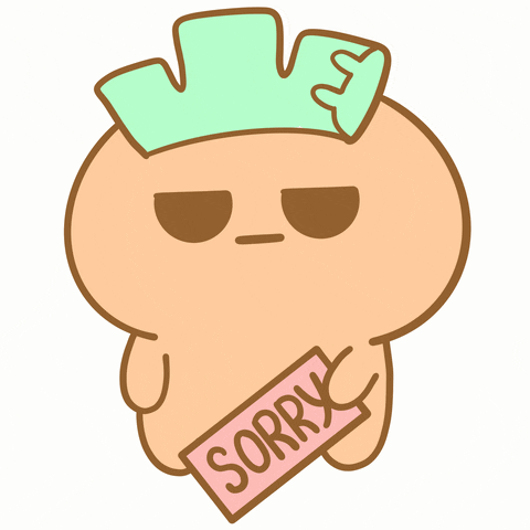 Sad Apologies GIF - Find & Share on GIPHY