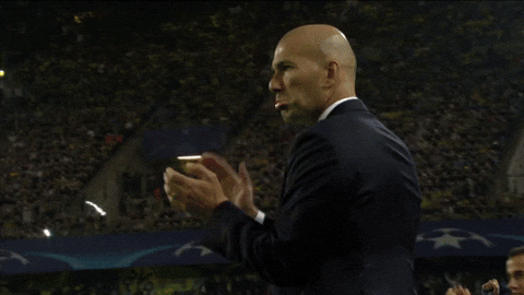 La Liga Coach Zidane GIF by Real Madrid - Find & Share on GIPHY