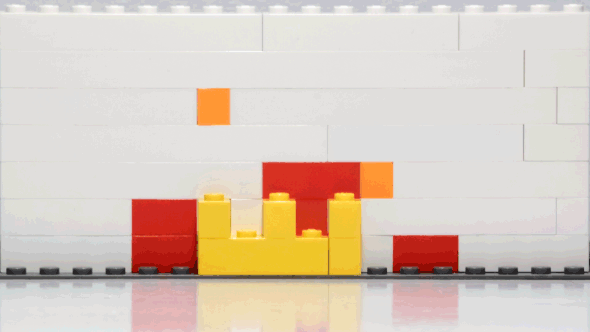 Fire Lego GIF by Yule Log 2.015 - Find & Share on GIPHY