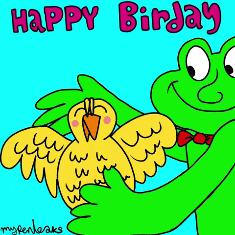 Bird-birthday GIFs - Get the best GIF on GIPHY