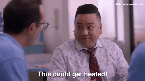 Getting-heated GIFs - Get the best GIF on GIPHY