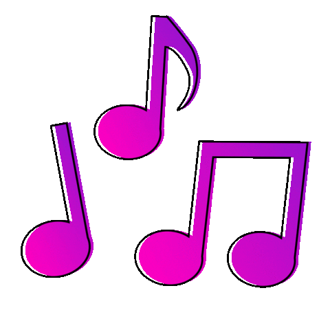 Transparent Music Notes Gif