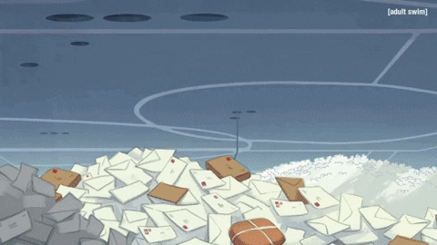 Letter Sending GIF by Adult Swim - Find & Share on GIPHY