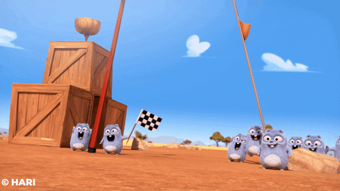 Animation Win GIF by Grizzy and the Lemmings - Find & Share on GIPHY