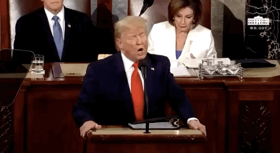 State Of The Union 2020 GIF by GIPHY News - Find & Share on GIPHY