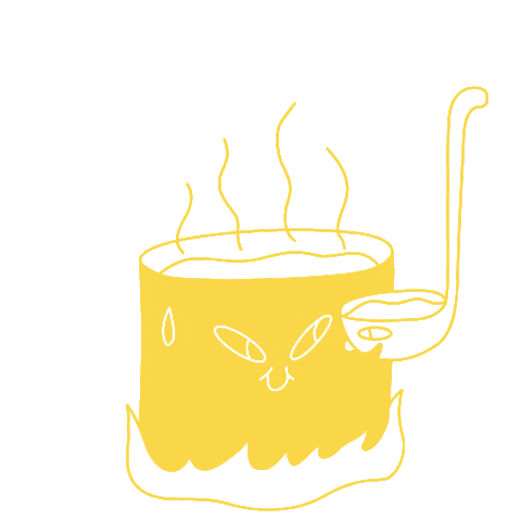 Boiling Pot Sticker by AskMama for iOS & Android | GIPHY