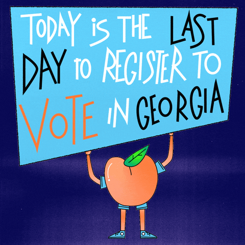 Register To Vote Voter Registration GIF by Creative Courage - Find ...