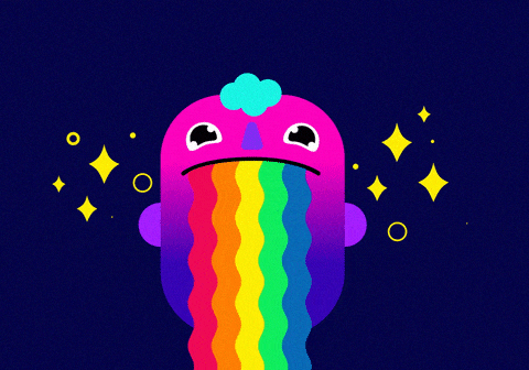 Rainbow Pride GIF by Pog the Frog - Find & Share on GIPHY