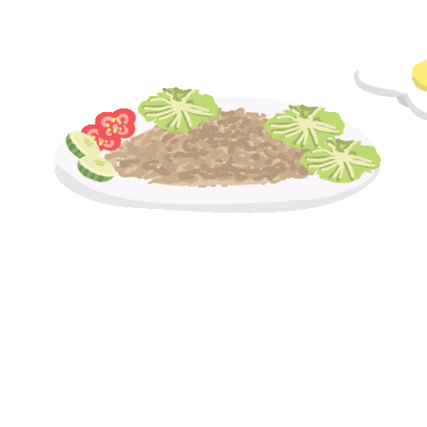 Happy Nasi Goreng Sticker for iOS & Android | GIPHY