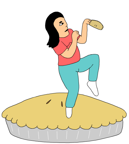 Happy Apple Pie Sticker by Sick Animation for iOS & Android | GIPHY