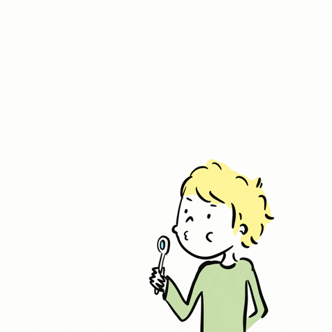 Blowing Bubbles Animated Gif