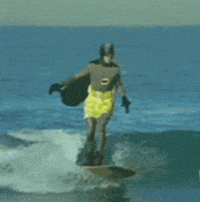 Batman Surfing GIFs - Get the best GIF on GIPHY
