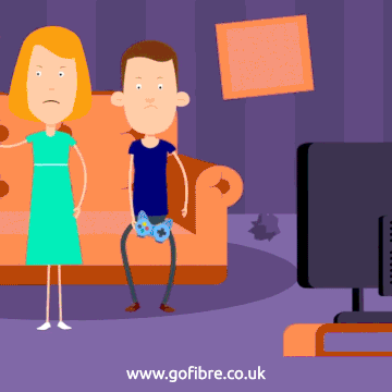 GoFibre Ultrafast Fibre Broadband GIF - Find & Share on GIPHY