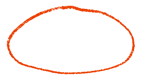 Red Circle Mark Sticker by Doodleganger for iOS & Android | GIPHY