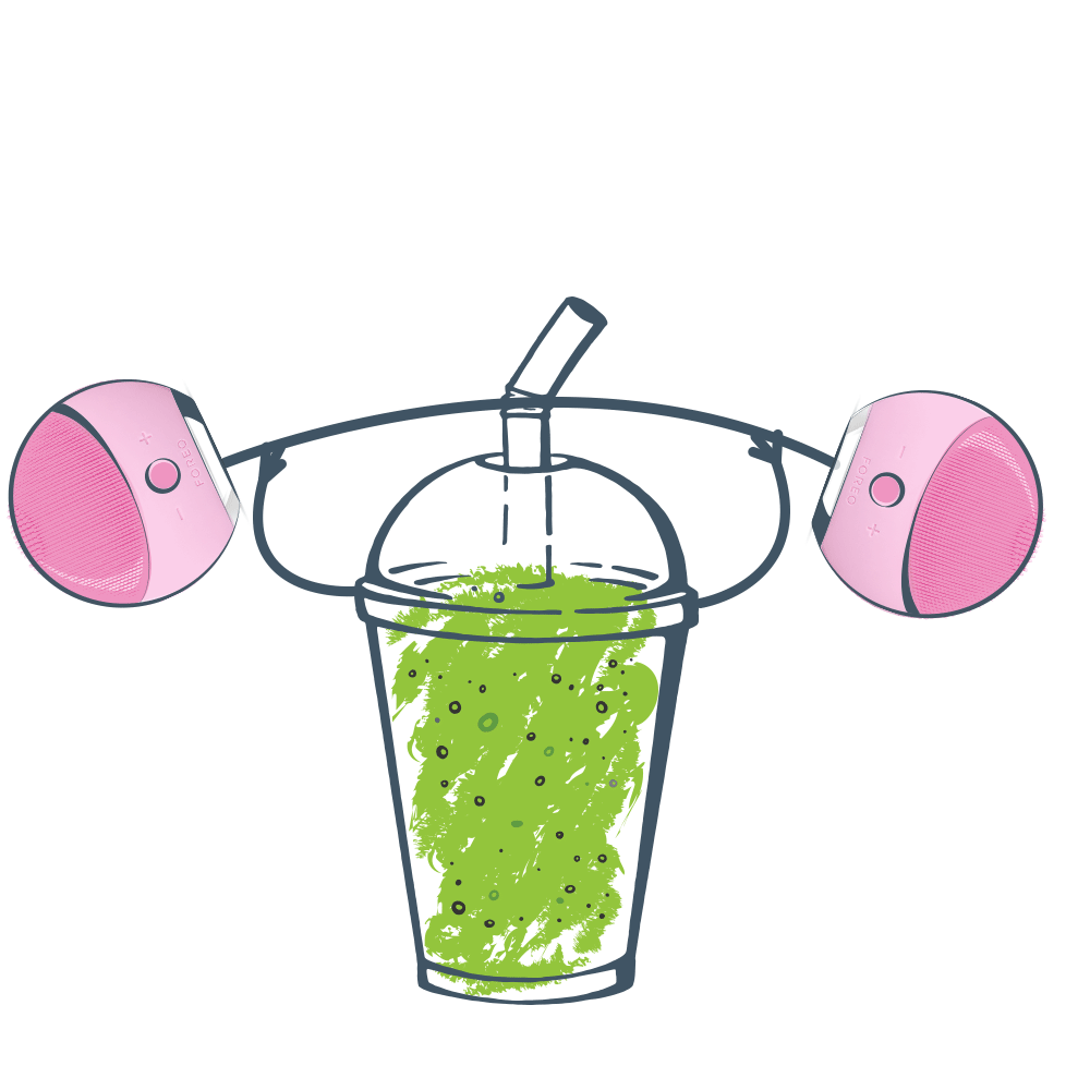 Fitness Smoothie Sticker by FOREO for iOS & Android | GIPHY