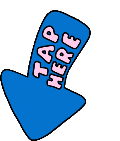 Tap Here Sticker by Poppy Deyes for iOS & Android | GIPHY