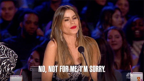Not For Me No GIF by America's Got Talent - Find & Share on GIPHY