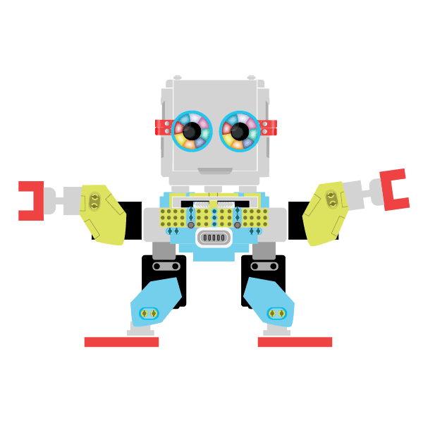 Happy Robot Sticker by UBTECH for iOS & Android | GIPHY