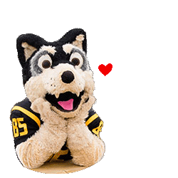 Blizzard T. Husky Stickers by Michigan Tech | GIPHY