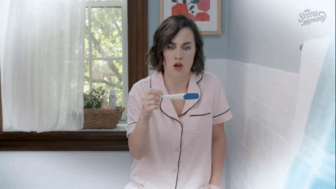 Pregnancy Test Omg GIF by Scary Mommy - Find & Share on GIPHY