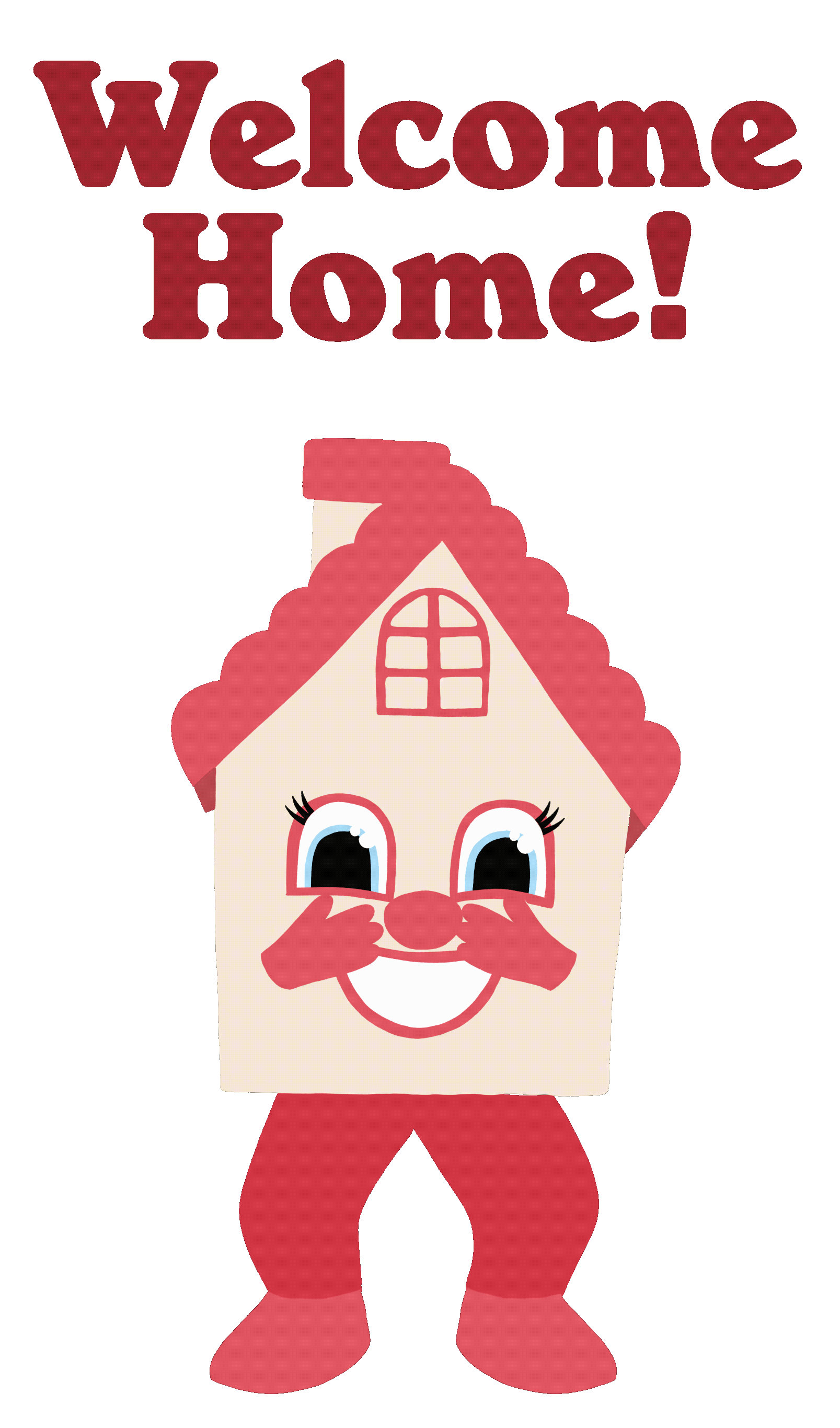 Happy Welcome Home Sticker by JP for iOS & Android | GIPHY