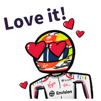 Cartoon Gif Stickers! by Envision Virgin Racing Formula E Team! | GIPHY