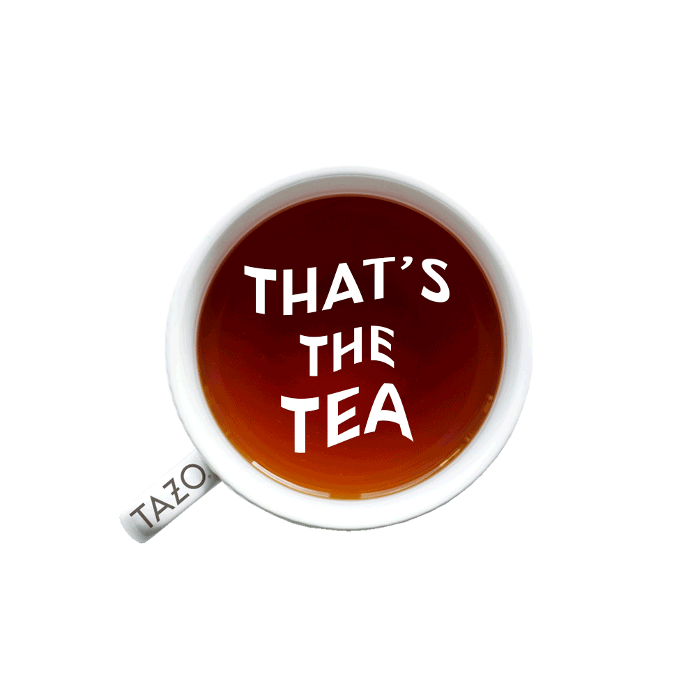 Tea Brew The Unexpected Sticker by TAZO for iOS & Android | GIPHY