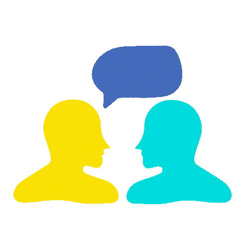 Talking Sticker by GoVolunteer for iOS & Android | GIPHY