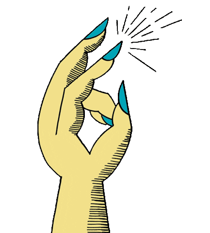 Magic Hand Sticker by Teatromuseo for iOS & Android | GIPHY