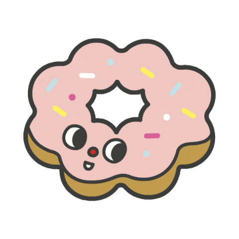 Donut Pondering Sticker by Japan Centre for iOS & Android | GIPHY
