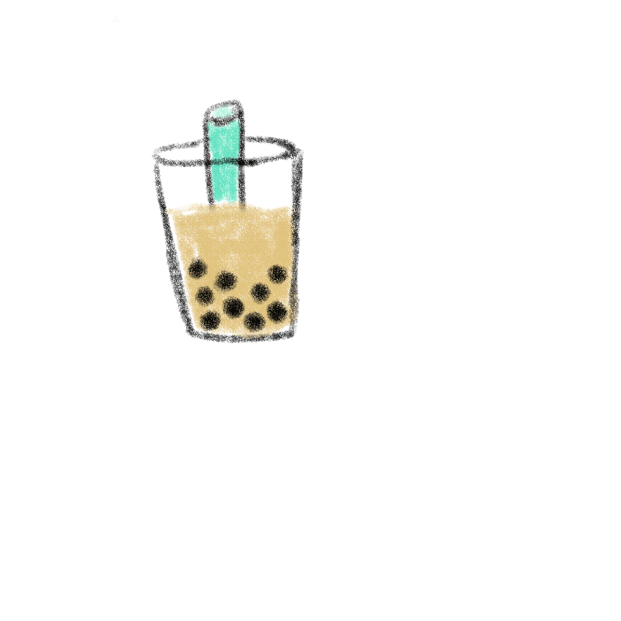 Asian Boba Sticker by Macqueza for iOS & Android | GIPHY