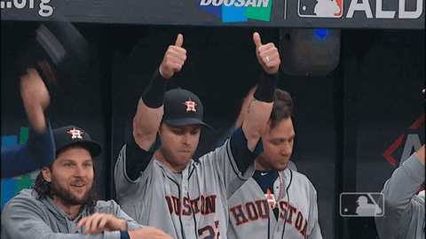Josh Reddick Thumbs Up GIFs - Get the best GIF on GIPHY