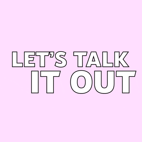 Lets Talk It Out GIFs - Get the best GIF on GIPHY