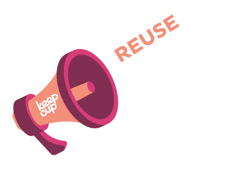 Reuse Changemaker Sticker by KeepCup for iOS & Android | GIPHY