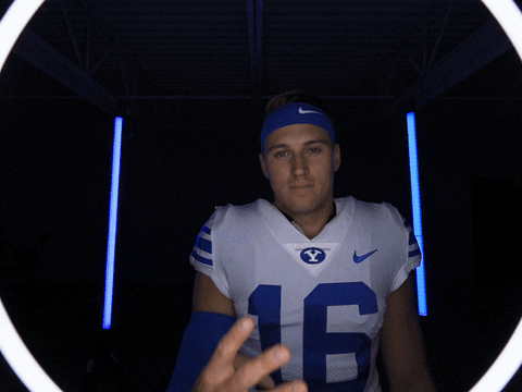 Byu Football Sport GIF by BYU Cougars - Find & Share on GIPHY