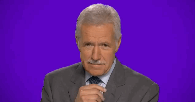 Alex Trebek GIF by Jeopardy! - Find & Share on GIPHY
