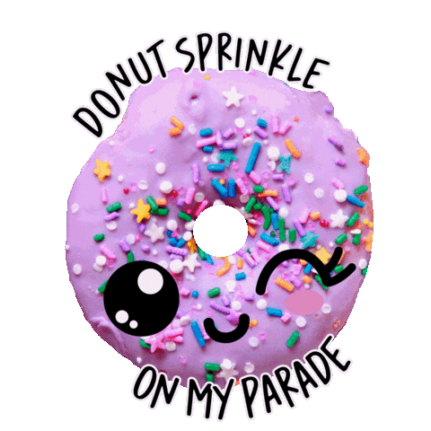 Raining Donuts Stickers - Find & Share on GIPHY