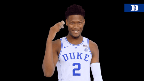 Cameron Reddish GIF by Duke Men's Basketball - Find & Share on GIPHY