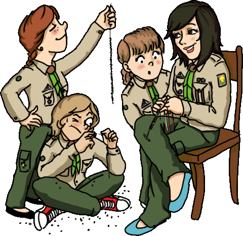 Scout Scouting Sticker by Magyar Cserkészszövetség for iOS & Android ...