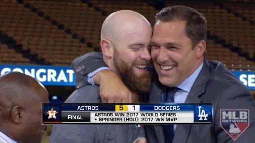 Houston Astros Hug GIF by MLB Network - Find & Share on GIPHY