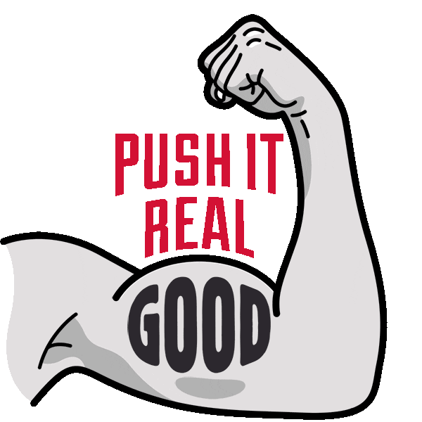 Workout Push It Sticker by lululemon for iOS & Android | GIPHY